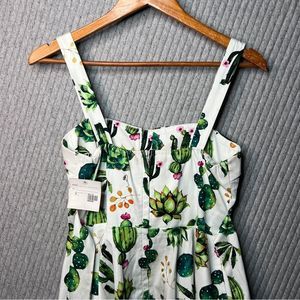 Modcloth | Dresses | Modcloth Ixia Pinup Rockabilly Cactus Succulent ...